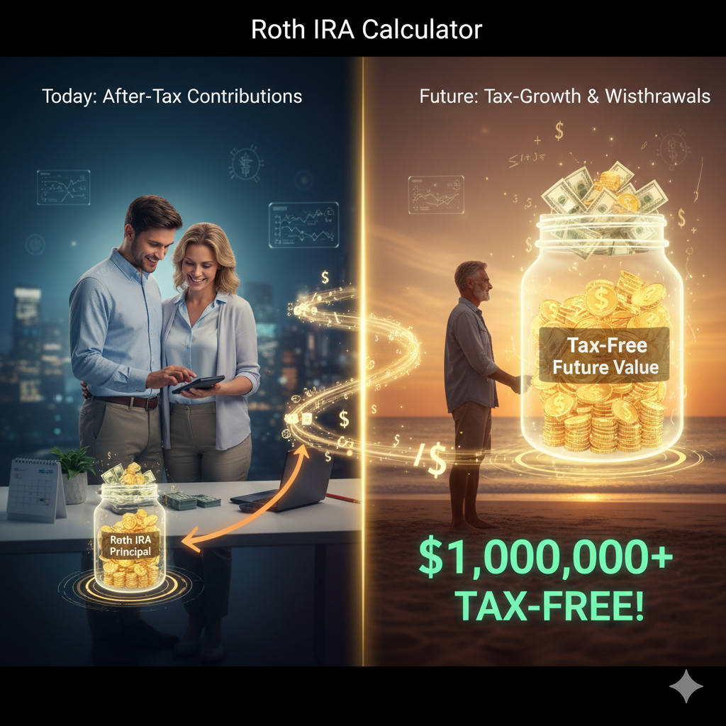 Discover 7 smart ways our Roth IRA Calculator helps you grow tax-free ...